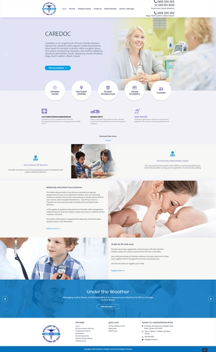 Healthcare Website Design Ireland