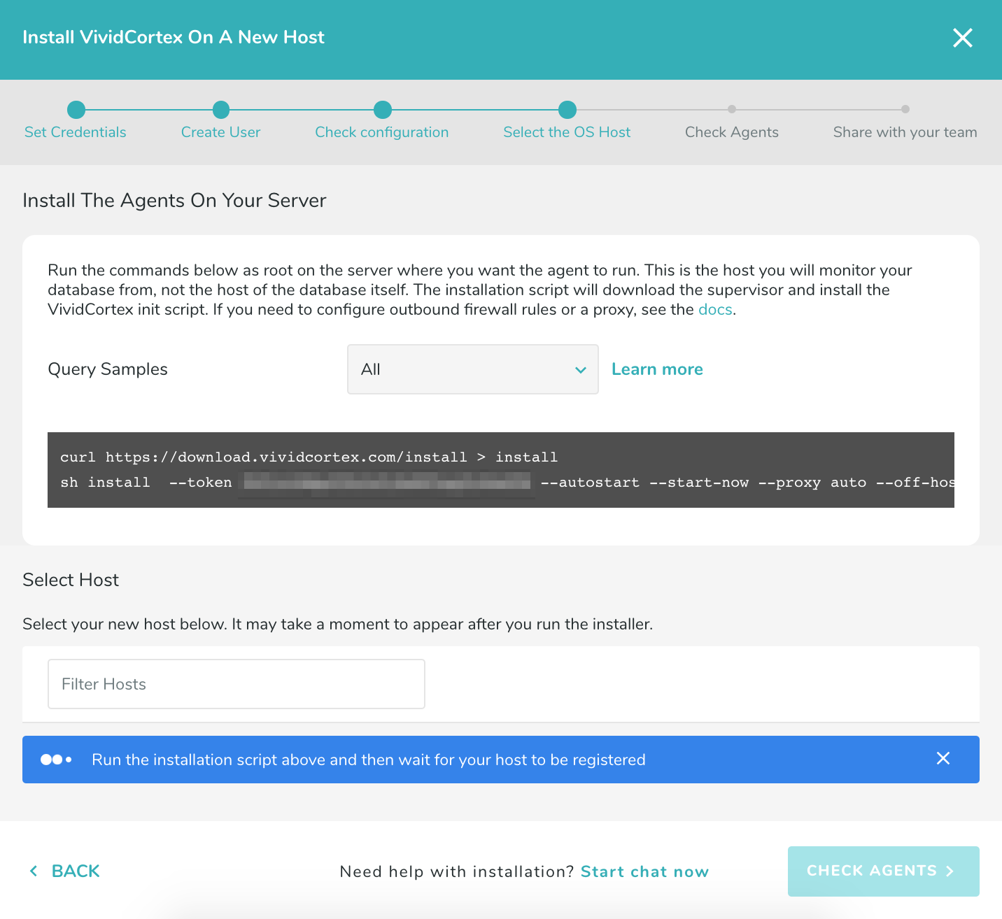 Off-Host Installation - VividCortex