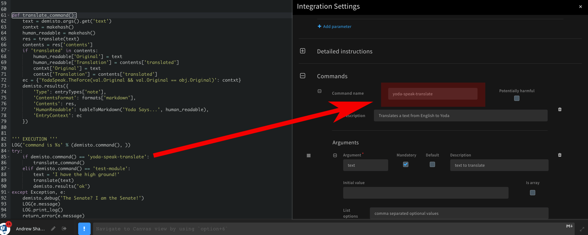 Create an Integration | Cortex XSOAR
