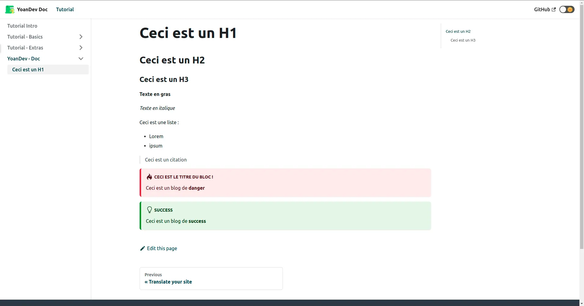 Une documentation avec Docusaurus et GitLab Pages — YoanDev
