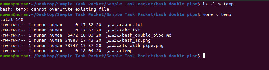Bash Double Pipe | Delft Stack