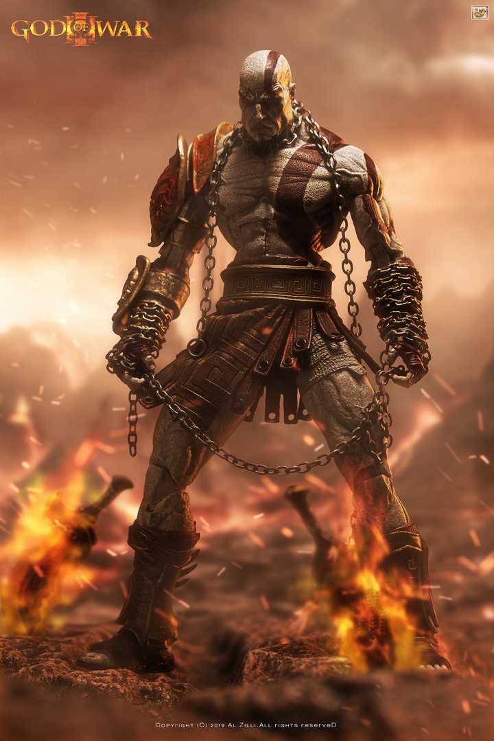 God Of War III Kratos | Figround