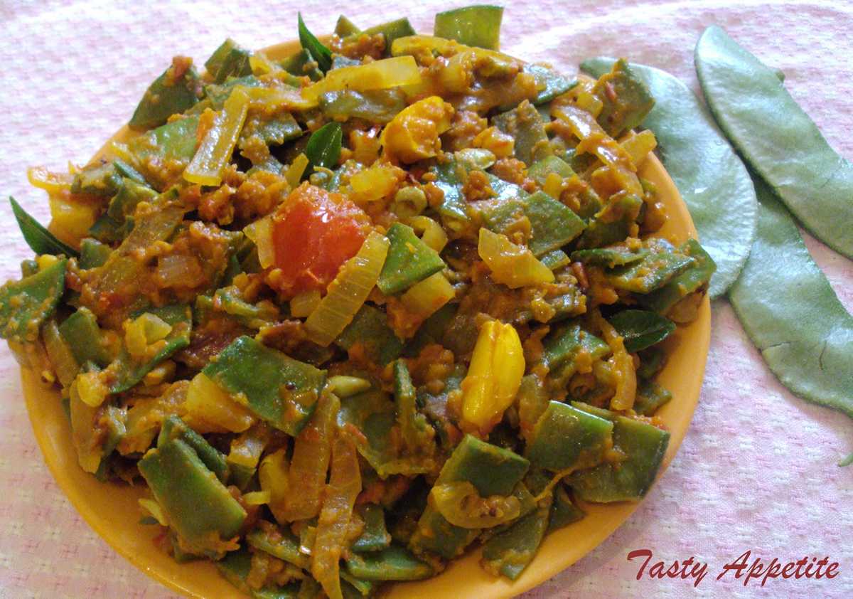 Avarakai Poriyal | Broad Beans Fry | Tasty Appetite
