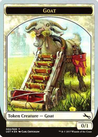 0/1 White Goat Creature Token | MTG.onl Tokens