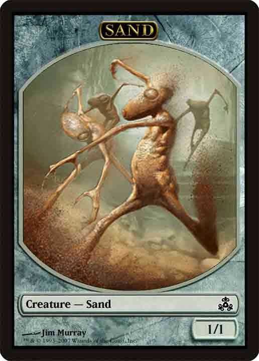 1/1 Colorless Sand Creature Token | MTG.onl Tokens