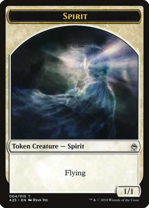 1/1 White Spirit Creature Token | MTG.onl Tokens