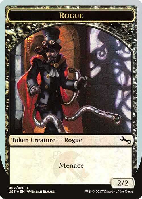 2/2 Black Rogue Creature Token | MTG.onl Tokens