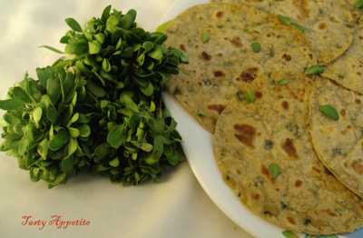 Methi Roti | Healthy Roti Recipe | Tasty Appetite