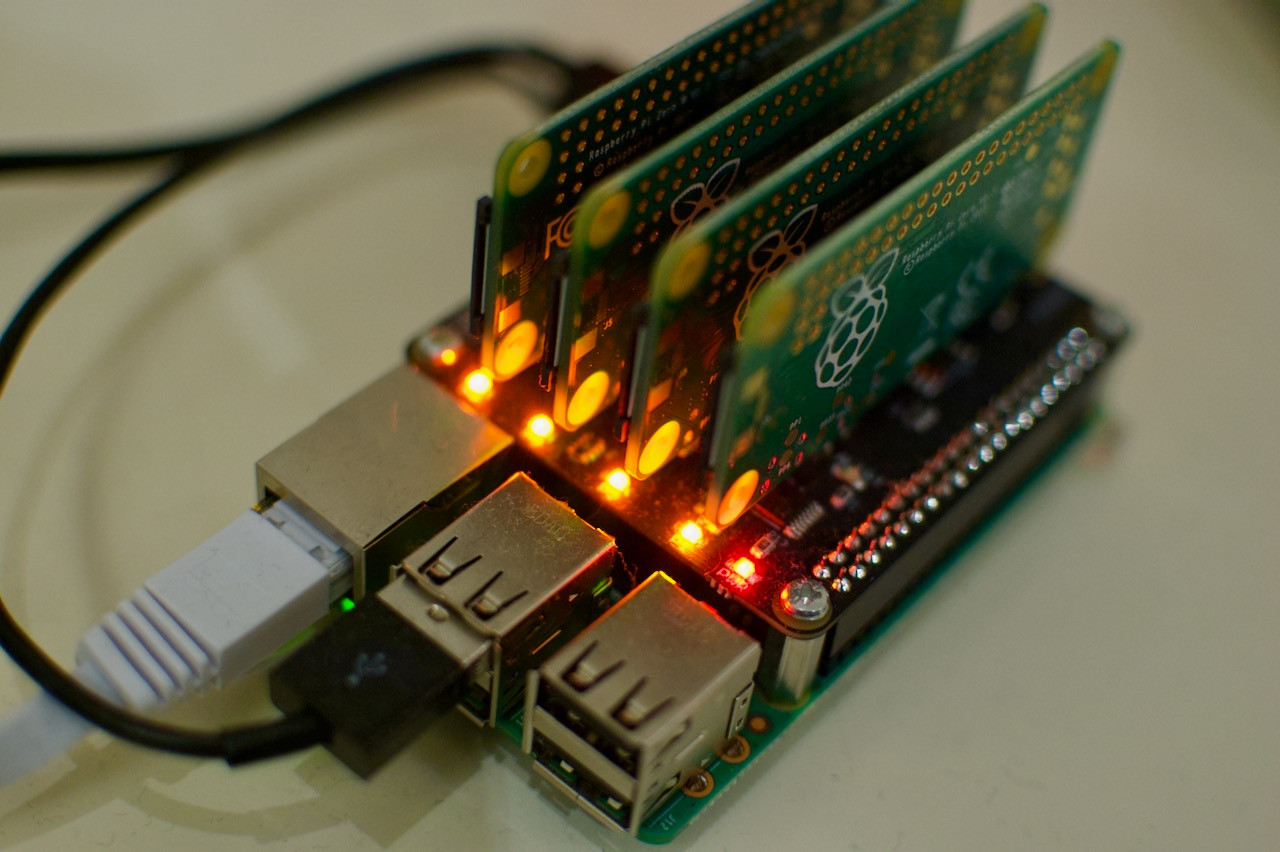 Cluster HAT + Raspberry Piを動かす | Htkyama Blog