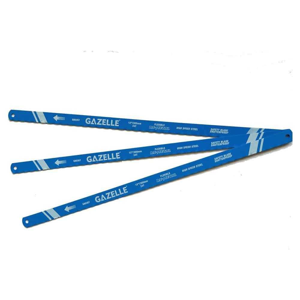 G80367 24T x 12 In. Bimetal HSS Hacksaw Blades, 100-Pieces