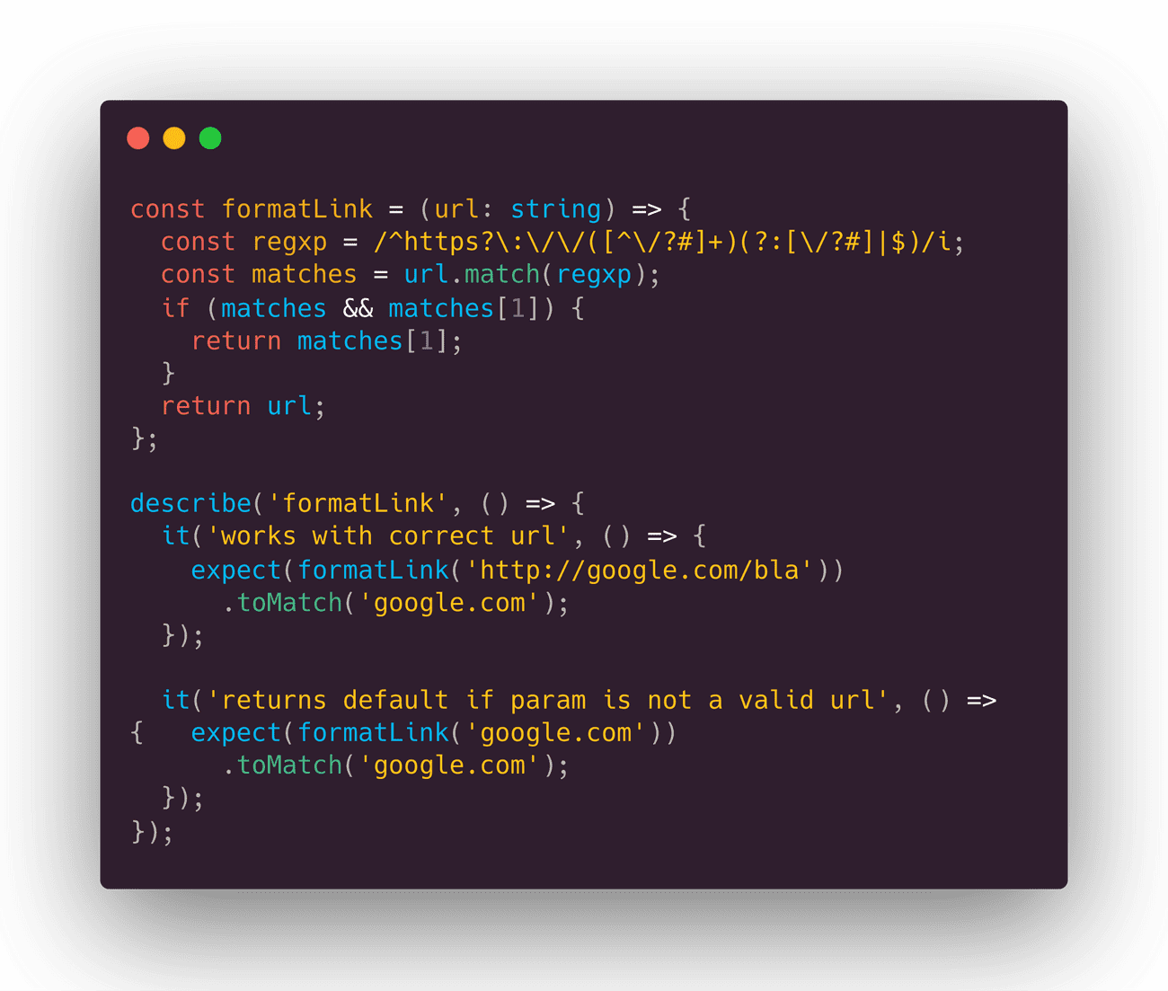De Code Natura | The importance of testing