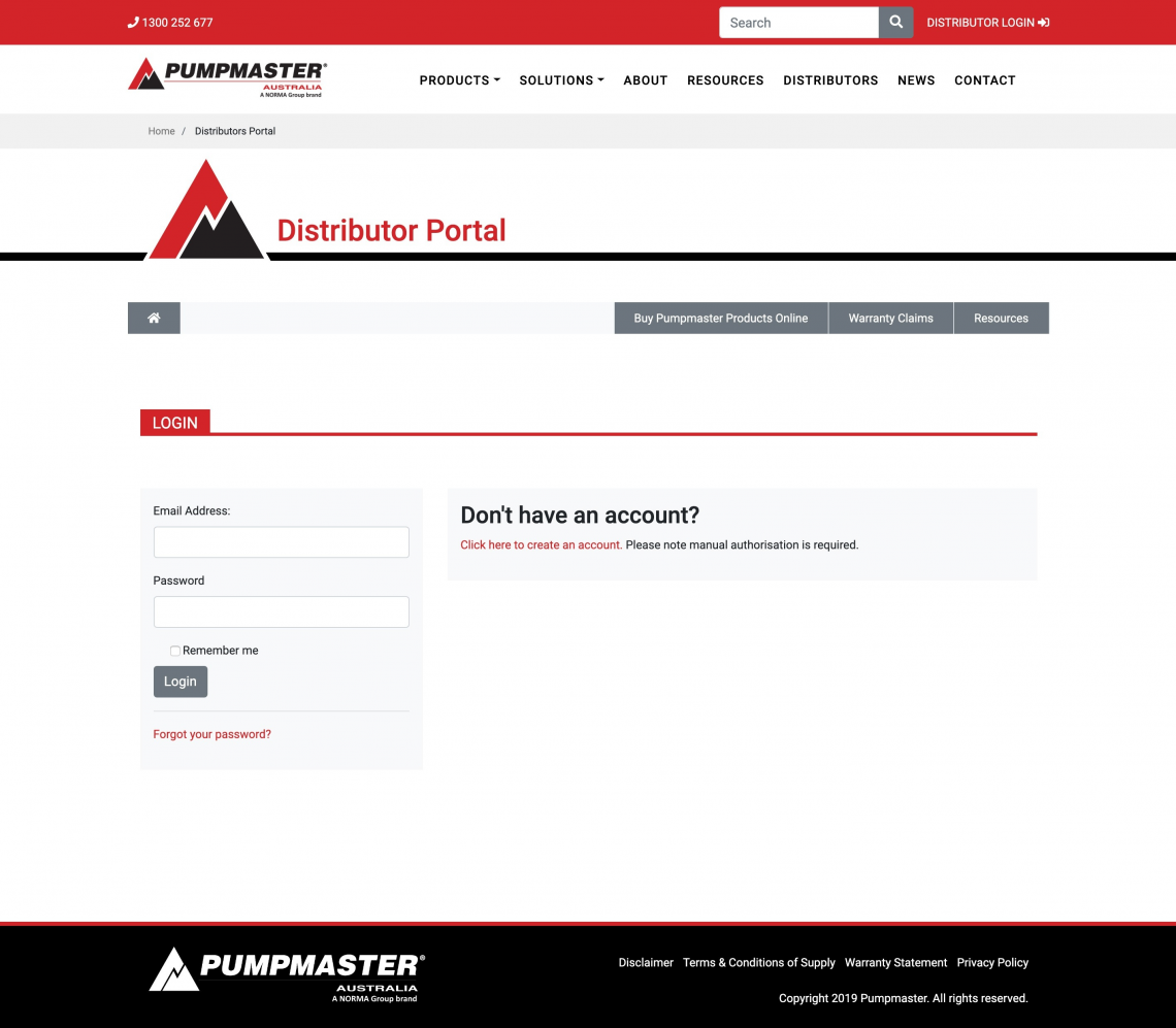 Pumpmaster Australia Web Design | Blis Web Agency
