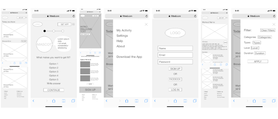 Free wireframe software for apps - honeykop