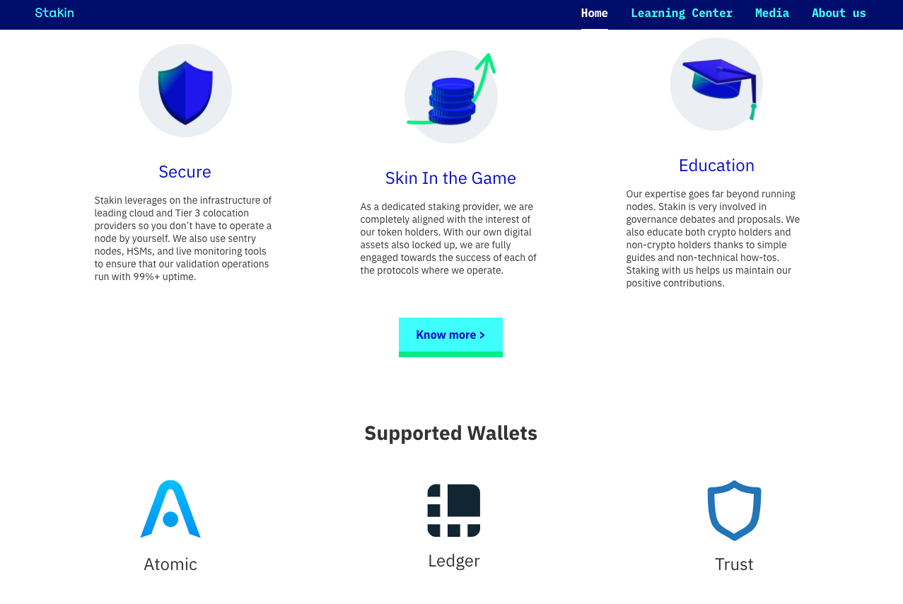 Staking-as-a-Service with Stakin. Stakin Review.