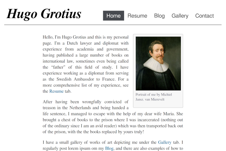 personal | Hugo Themes
