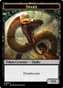 1/1 Black Snake Creature Token | MTG.onl Tokens