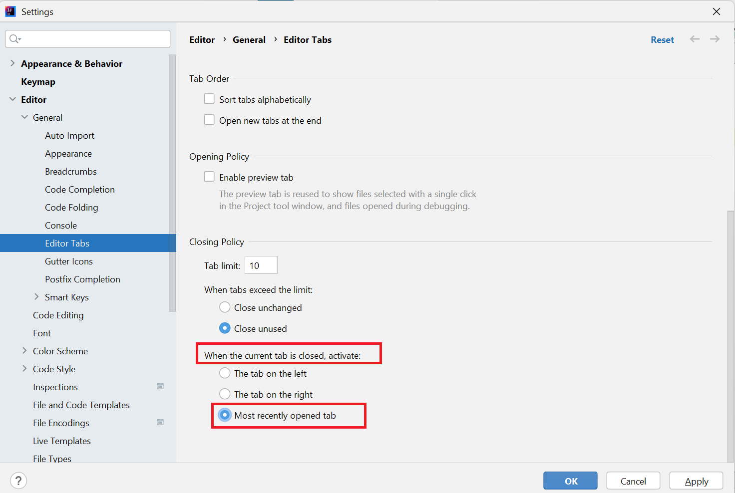 How Can I View The Last Active Opened Tab In IntelliJ IDEA how-can-i-view-the-last-active-opened-tab-in-intellij-idea