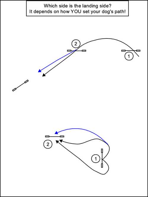 Landing Side, Non-Obvious, Off-Flow Obstacle Approaches | AgilityNerd