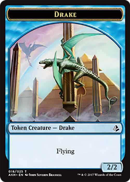 2/2 Blue Drake Creature Token | MTG.onl Tokens