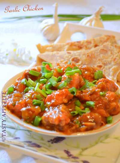 Hot & Spicy Garlic Chicken | Tasty Appetite