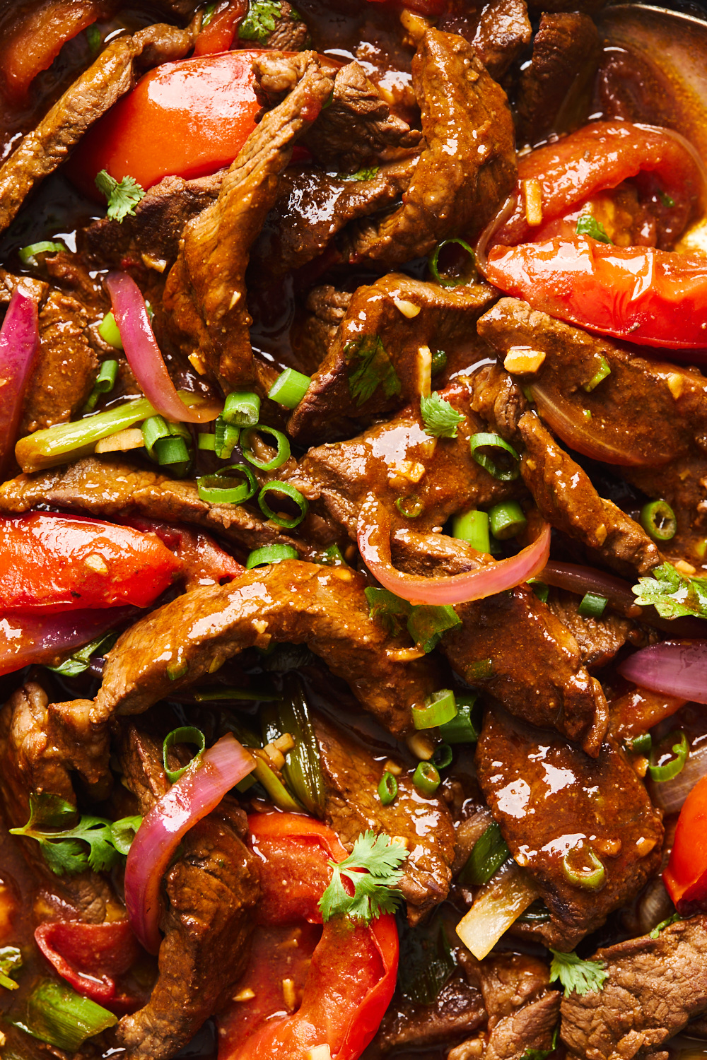 Lomo Saltado (Peruvian Beef Stir Fry) | Olive & Mango