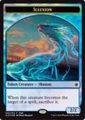 2/2 Blue Illusion Creature Token | MTG.onl Tokens