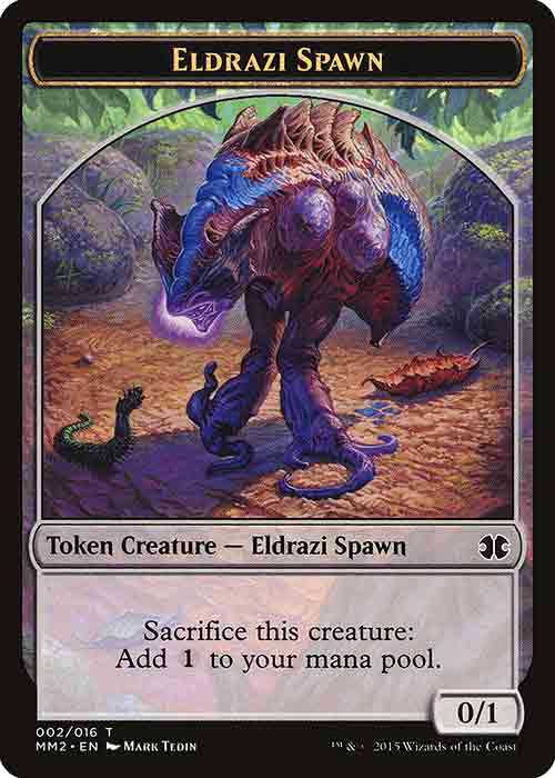 0/1 Colorless Eldrazi Spawn Creature Token | MTG.onl Tokens