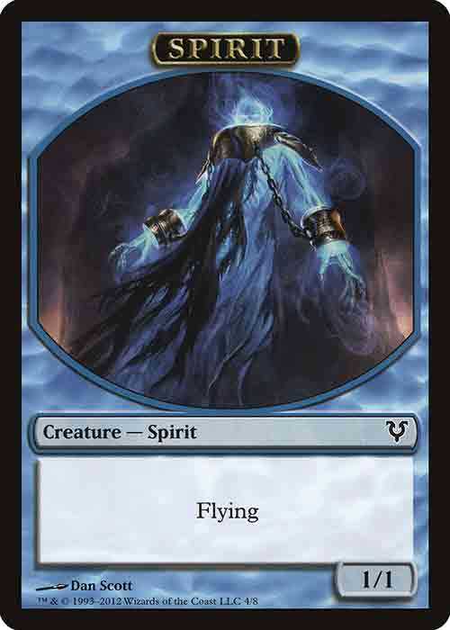 1/1 Blue Spirit Creature Token | MTG.onl Tokens