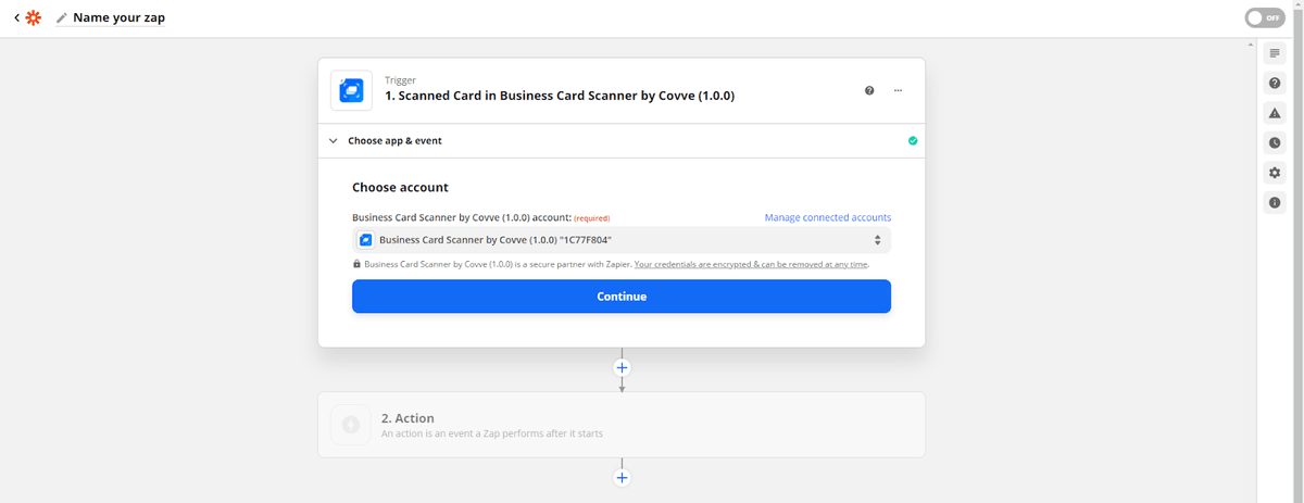 How to create a Zap from scratch - Covve