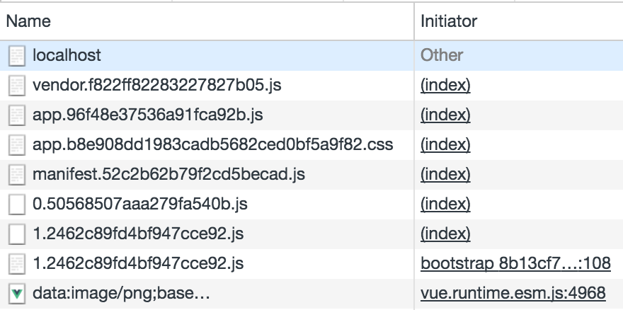 Setting up a PWA with Vue, Vue Router and webpack Code Splitting ... Setting up a PWA with Vue, Vue Router and webpack Code Splitting ...