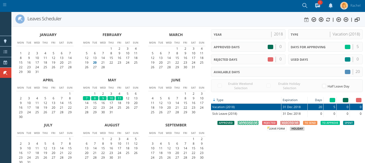 Scheduling Leaves | Skills Workflow’s Documentation