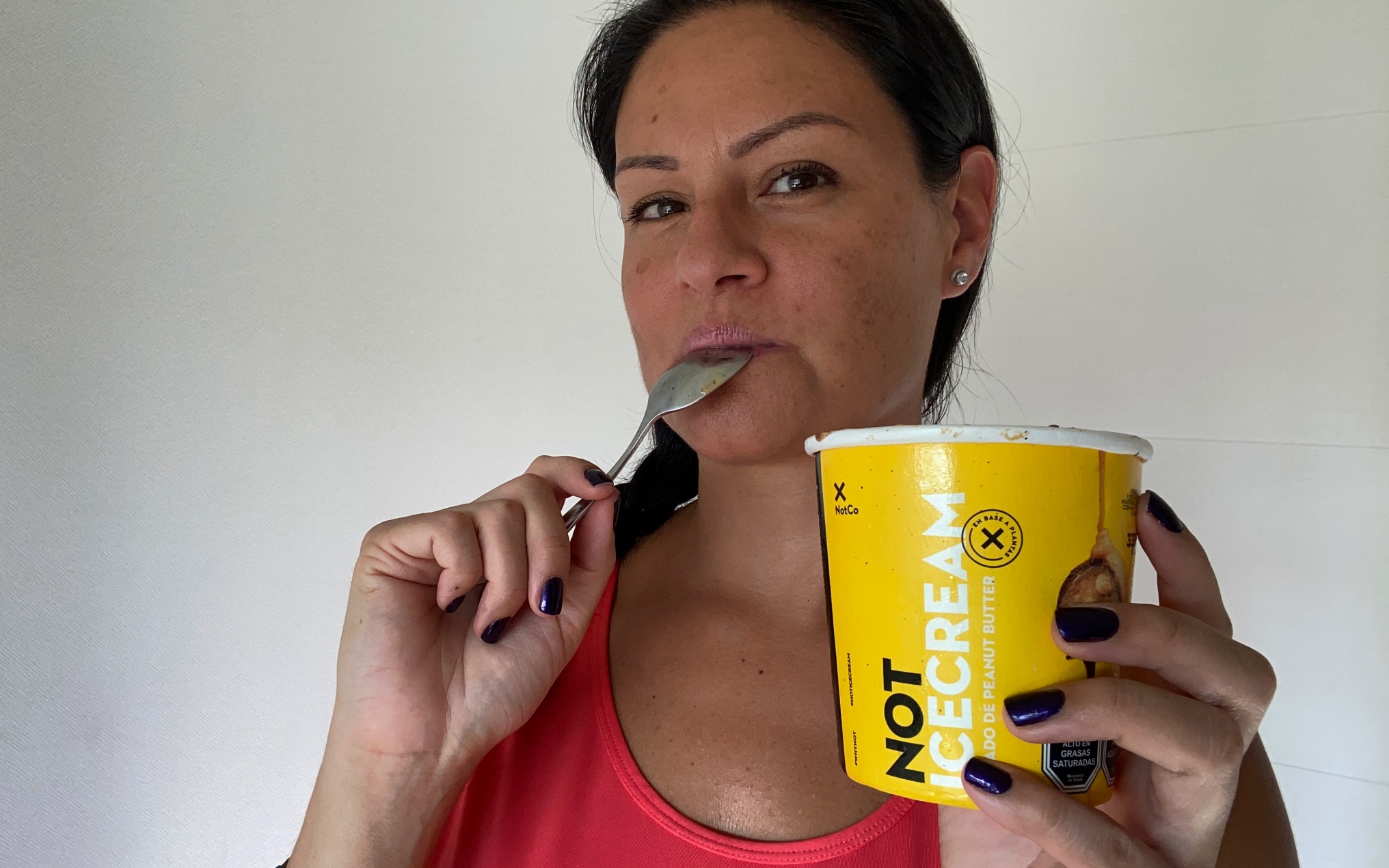 Cremosos helados de plantas