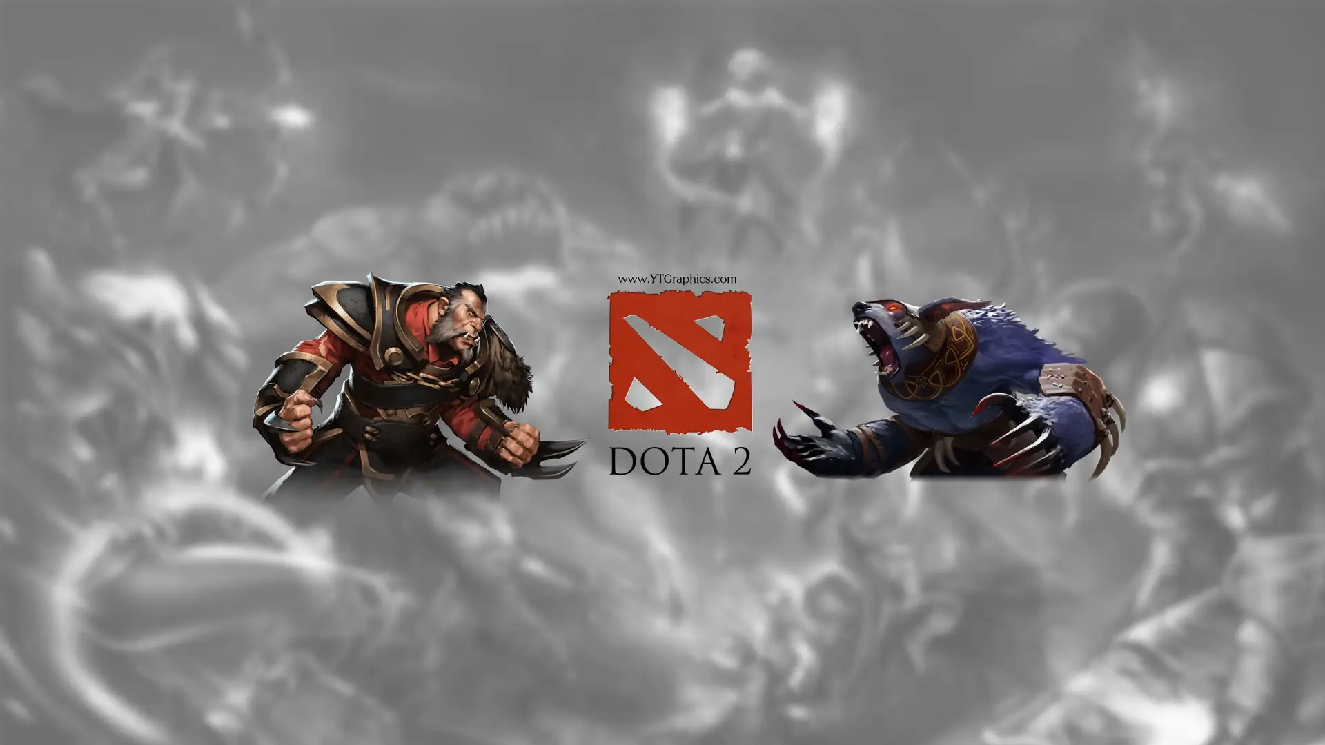 DOTA 2 YouTube Channel Art Banner