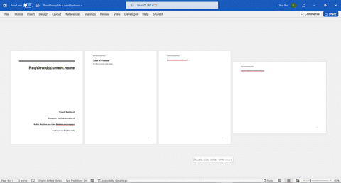 Export Documents to DOCX | ReqView