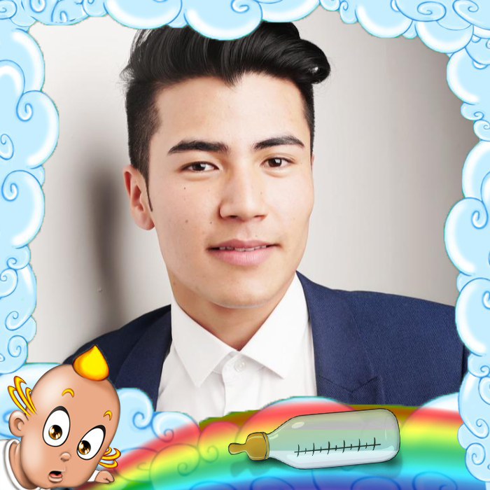 Birtday cupcake card Frame for Your Kid| Cute Photo Frames Online