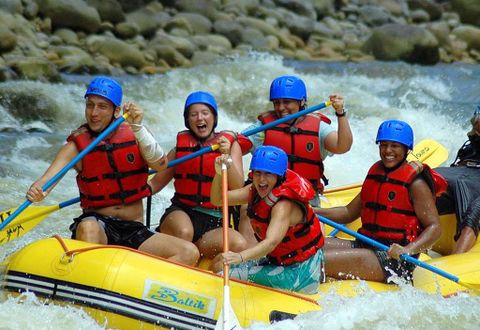 Waterfall Rappelling and Rafting Combo - Arenal Tours