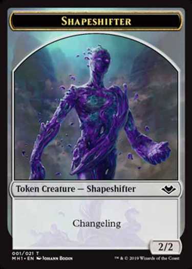 2/2 Colorless Shapeshifter Creature Token | MTG.onl Tokens