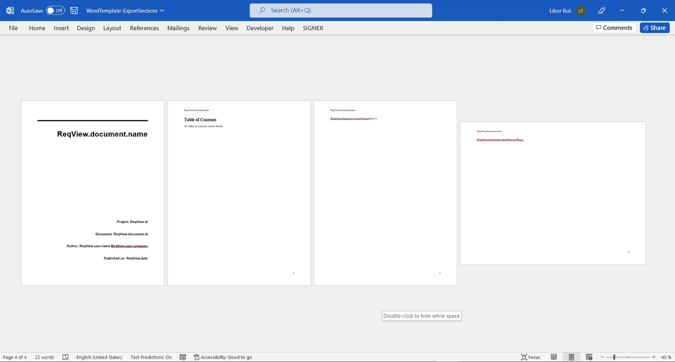 Export Documents to DOCX | ReqView