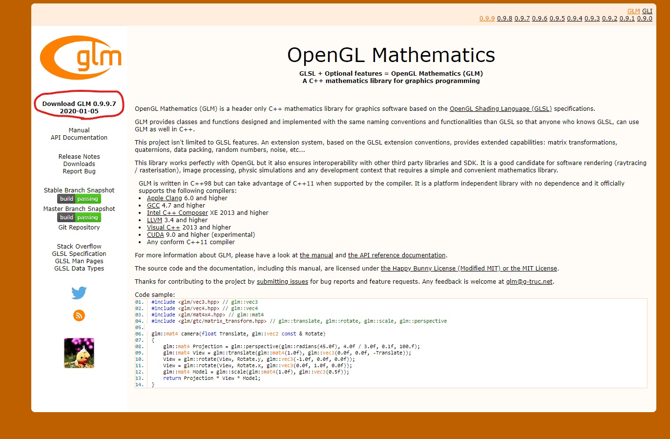Windows 10でOpenGLをGLFWとGLEW、GLMで開発する環境を作りWindowを表示する | 測度ゼロの抹茶チョコ