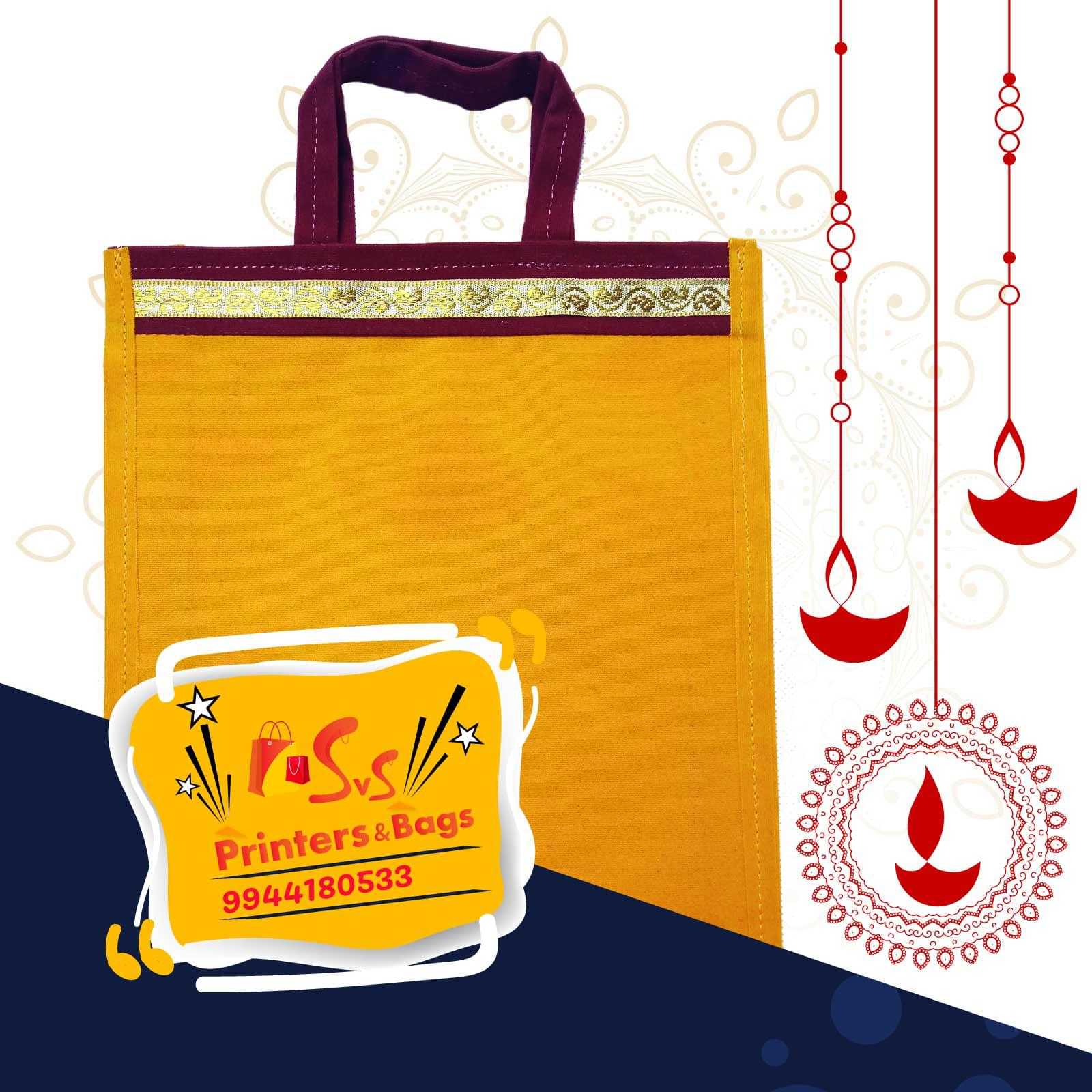 SVS Printers and Bags - Eco friendly marriage bags | Ribbon badges ...