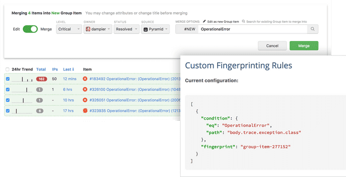 Rollbar Error Tracking Software For Javascript Php Ruby Python And More