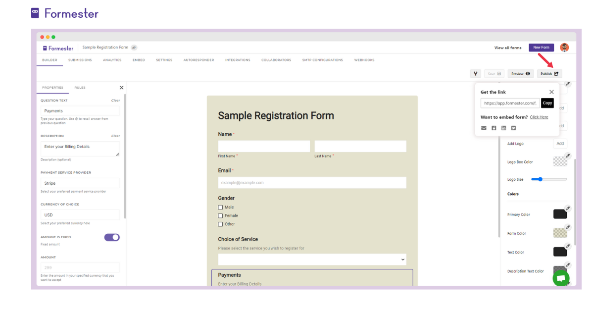 Collect Payments Online using Payment Forms | User-Friendly