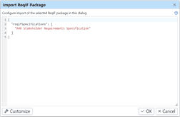 Import Requirements From ReqIF | ReqView