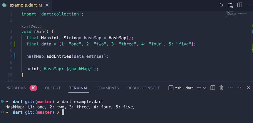 How to add and remove items of a HashMap in Dart - CodeVsColor How to add and remove items of a HashMap in Dart - CodeVsColor