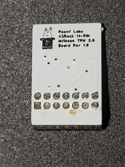 DIY TPM Module | Zane Chua