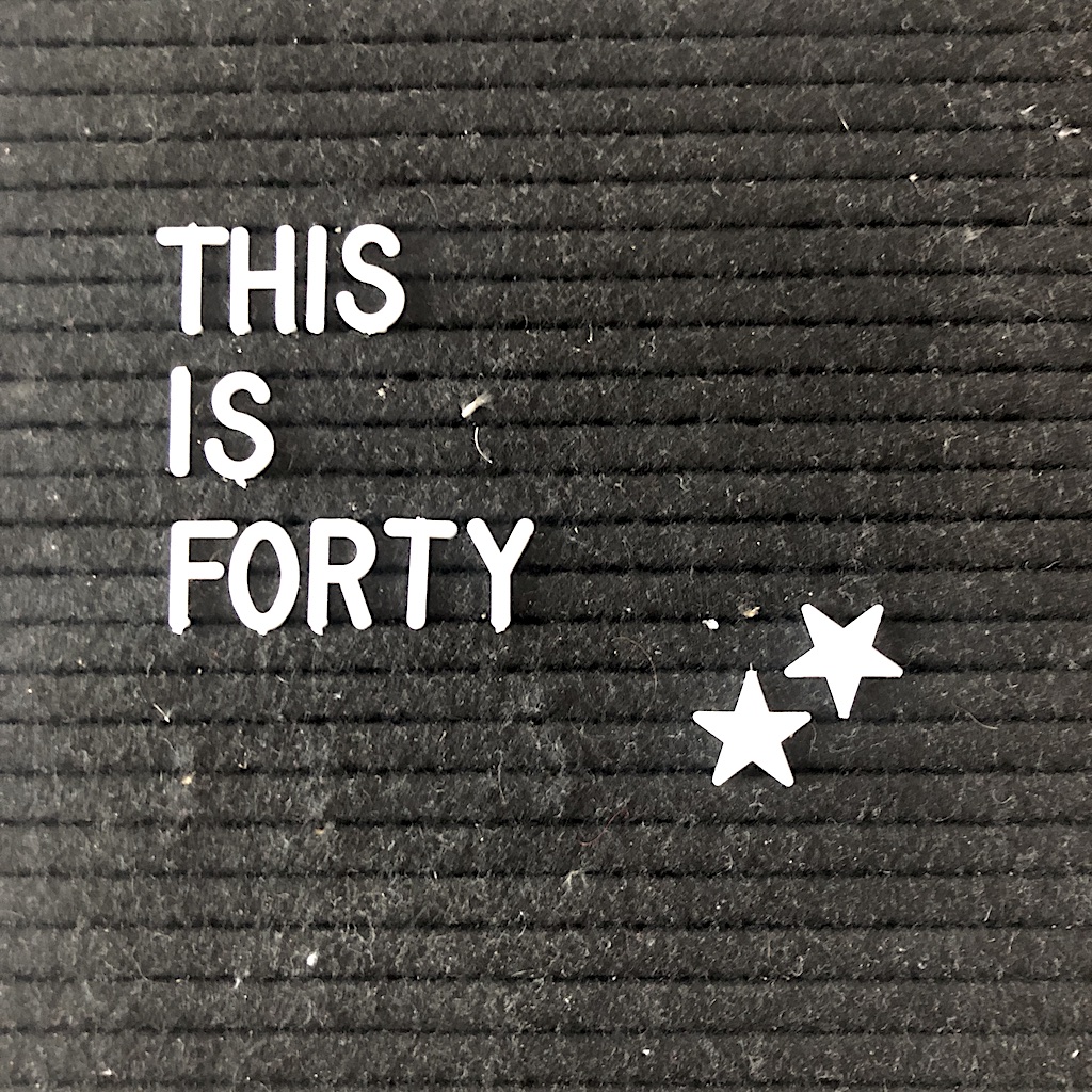 This is forty – Benjy Stanton