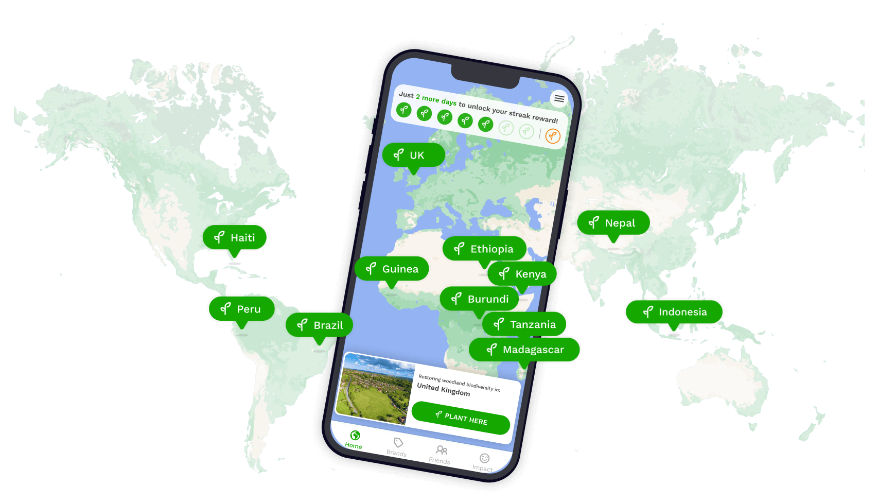 Treeapp - Plant Trees & Make a Real Impact
