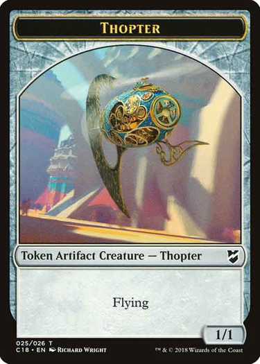 1/1 Colorless Thopter Artifact Creature Token | MTG.onl Tokens