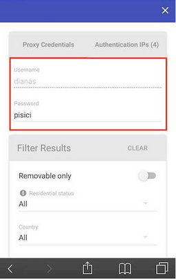 Android - How to setup SOCKS5 proxies