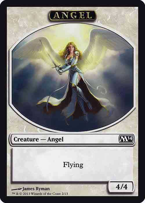 4/4 White Angel Creature Token | MTG.onl Tokens